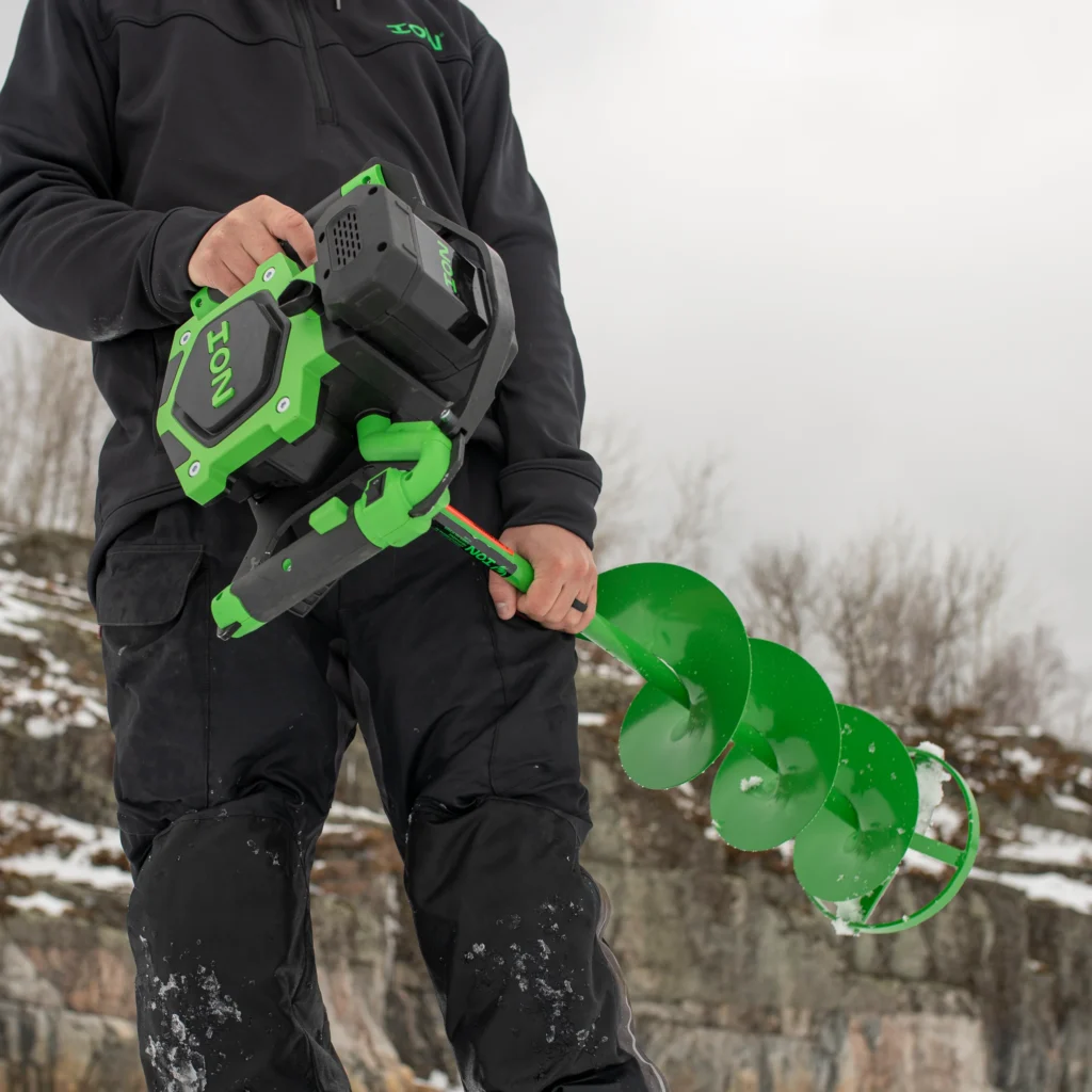 10-Inch Ice Augers for Efficient Ice Fishing - StrikeMaster