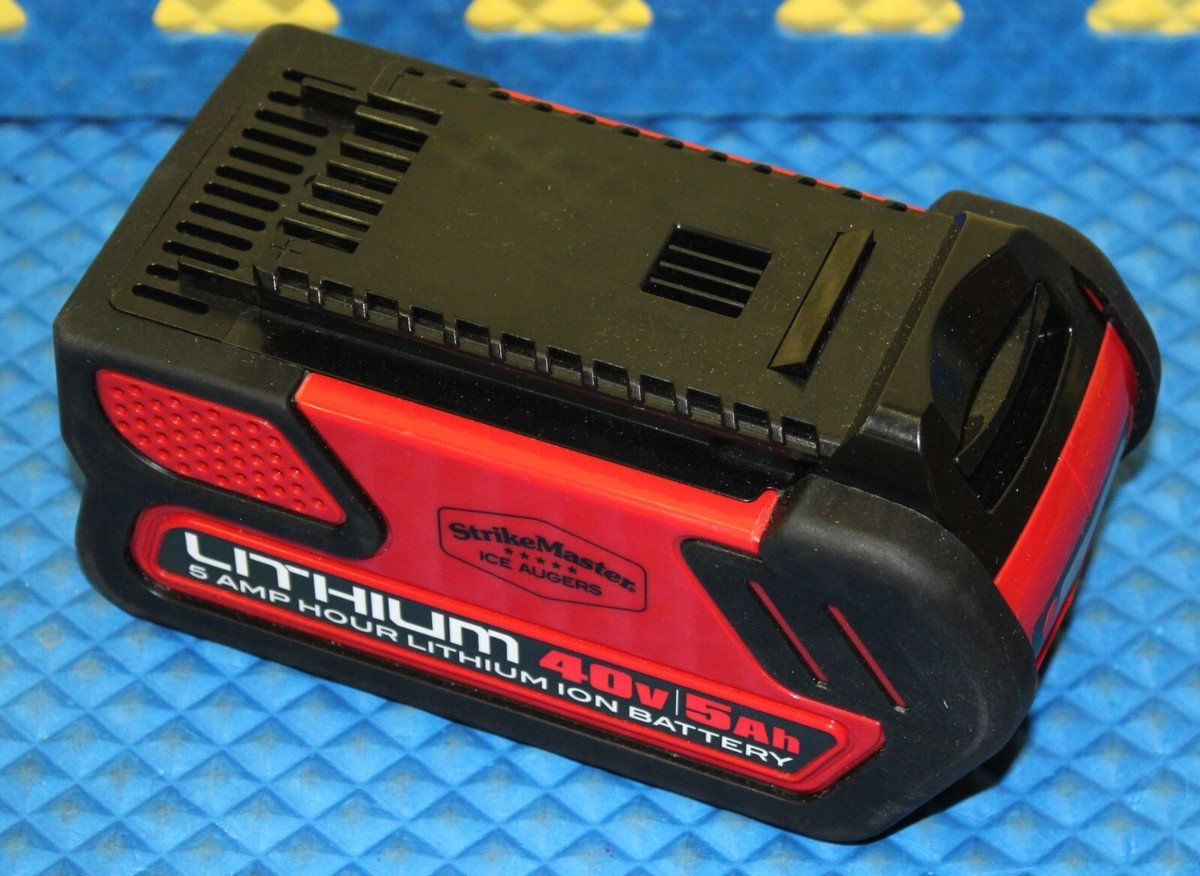 StrikeMaster Ice Auger Battery: Power Solutions for Ice Fishing ...